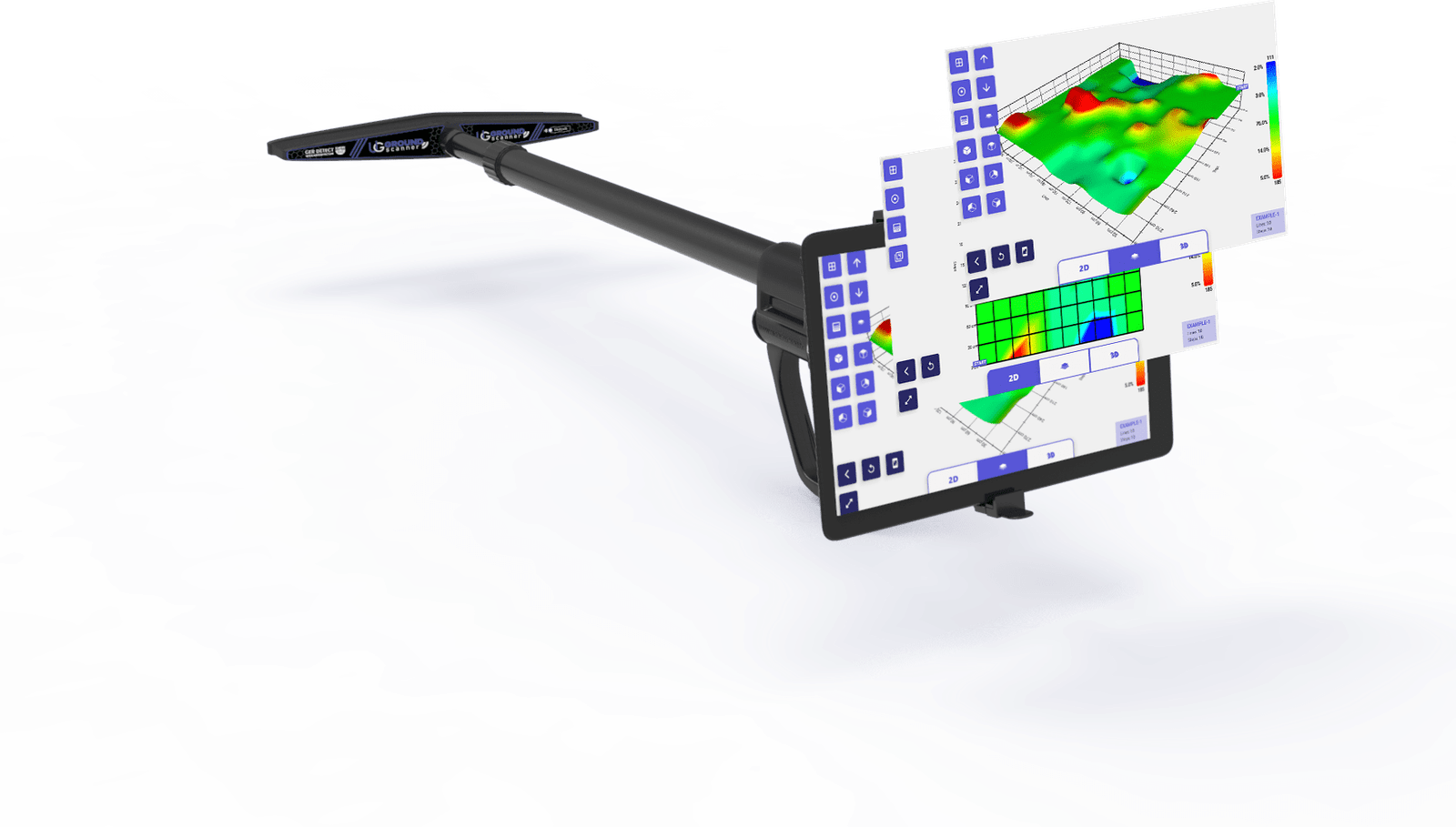 UIG GROUND SCANNER DETECTOR - GER DETECT